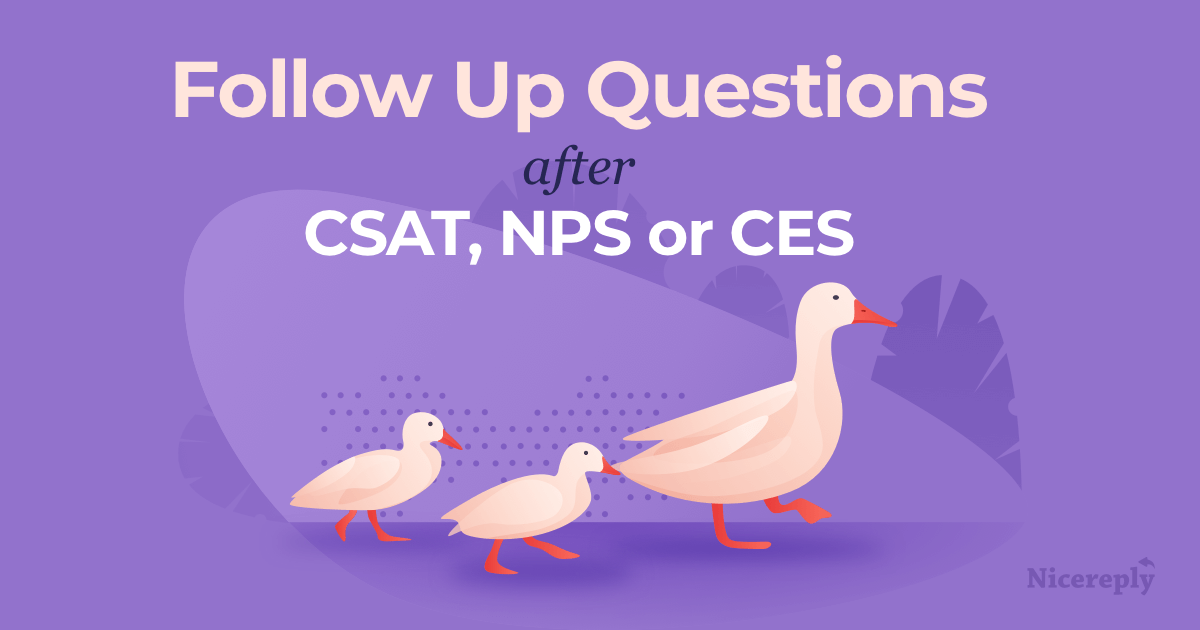 Follow Up Questions You Can Ask Your Customers After CSAT/NPS/CES