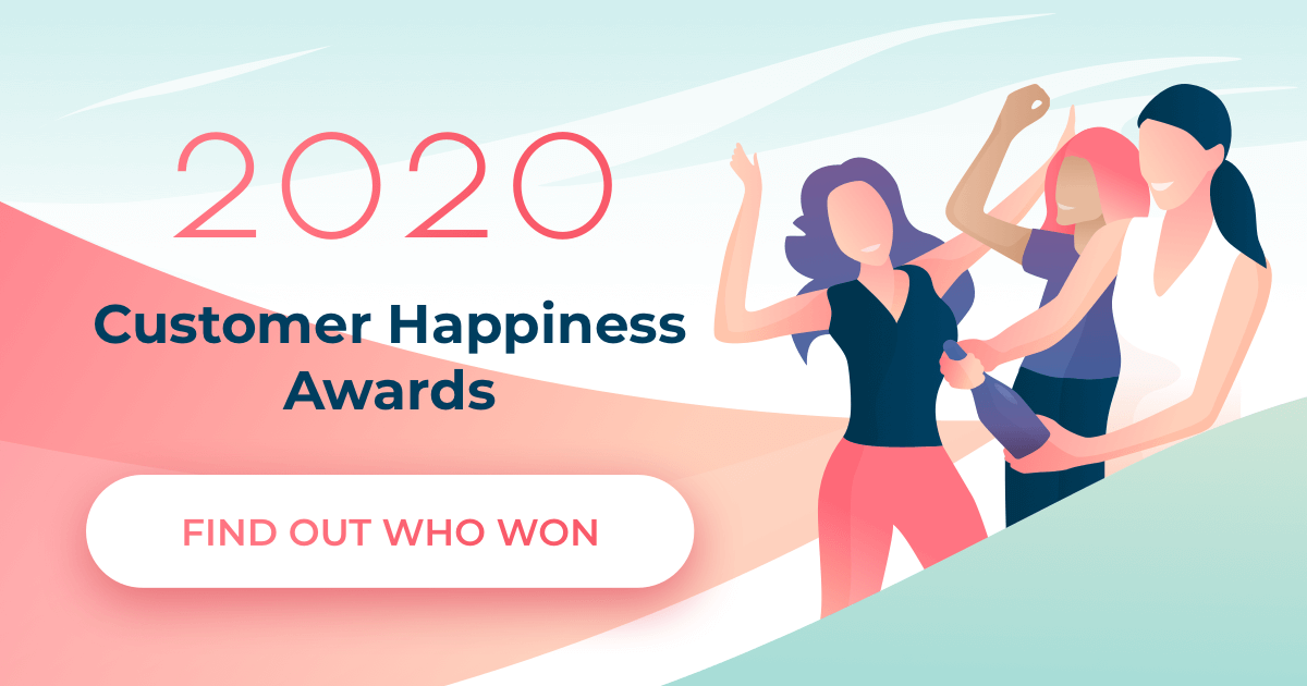 Winners of Customer Happiness Awards 2020 have been announced!