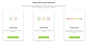 Pros and Cons of Using the Built-in Front CSAT Solution