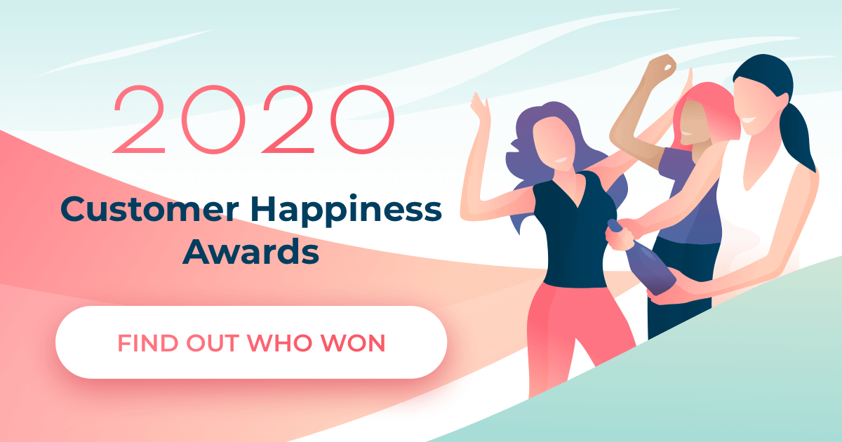 Customer Happiness Awards 2020 by Nicereply