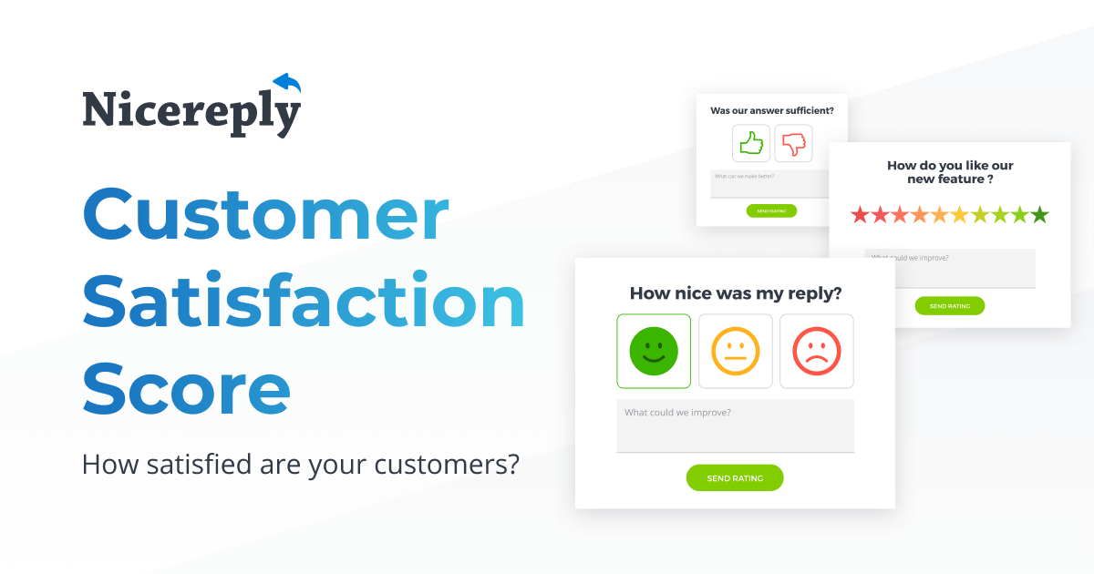 Customer satisfaction survey software | Nicereply