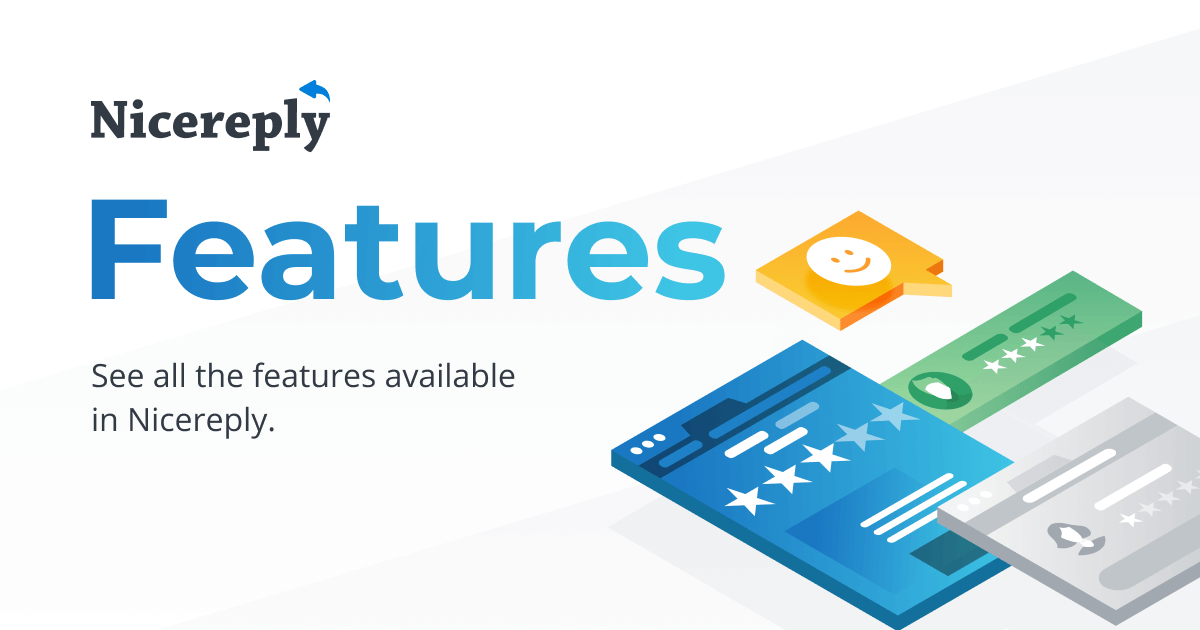 Nicereply | Survey Software Features